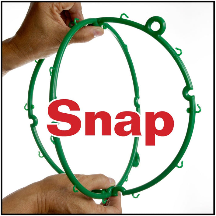 DecoShape - Light Balls Made Easy! Snap, Wrap & ENJOY!